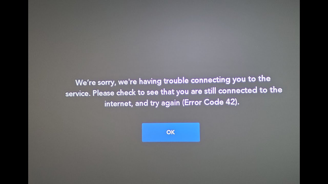 5 Ways To Fix The Disney Plus Error Code 42