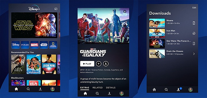 Application Disney Plus: télécharger et regarder Disney+ hors ligne