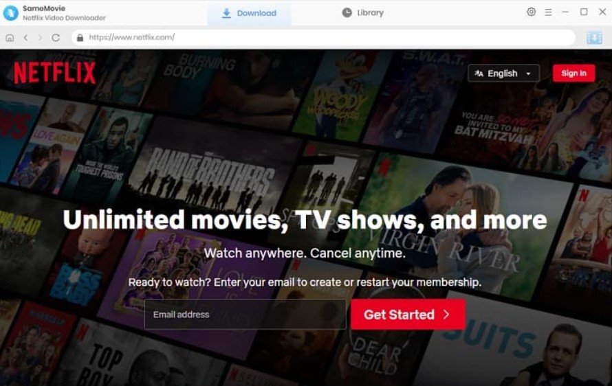 SameMovie Netflix Video Downloader Review | 2024 Latest