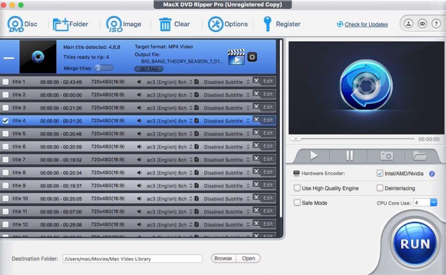 Top 6 Ways to Convert DVD to MP4 on Mac OS [2024 Update]