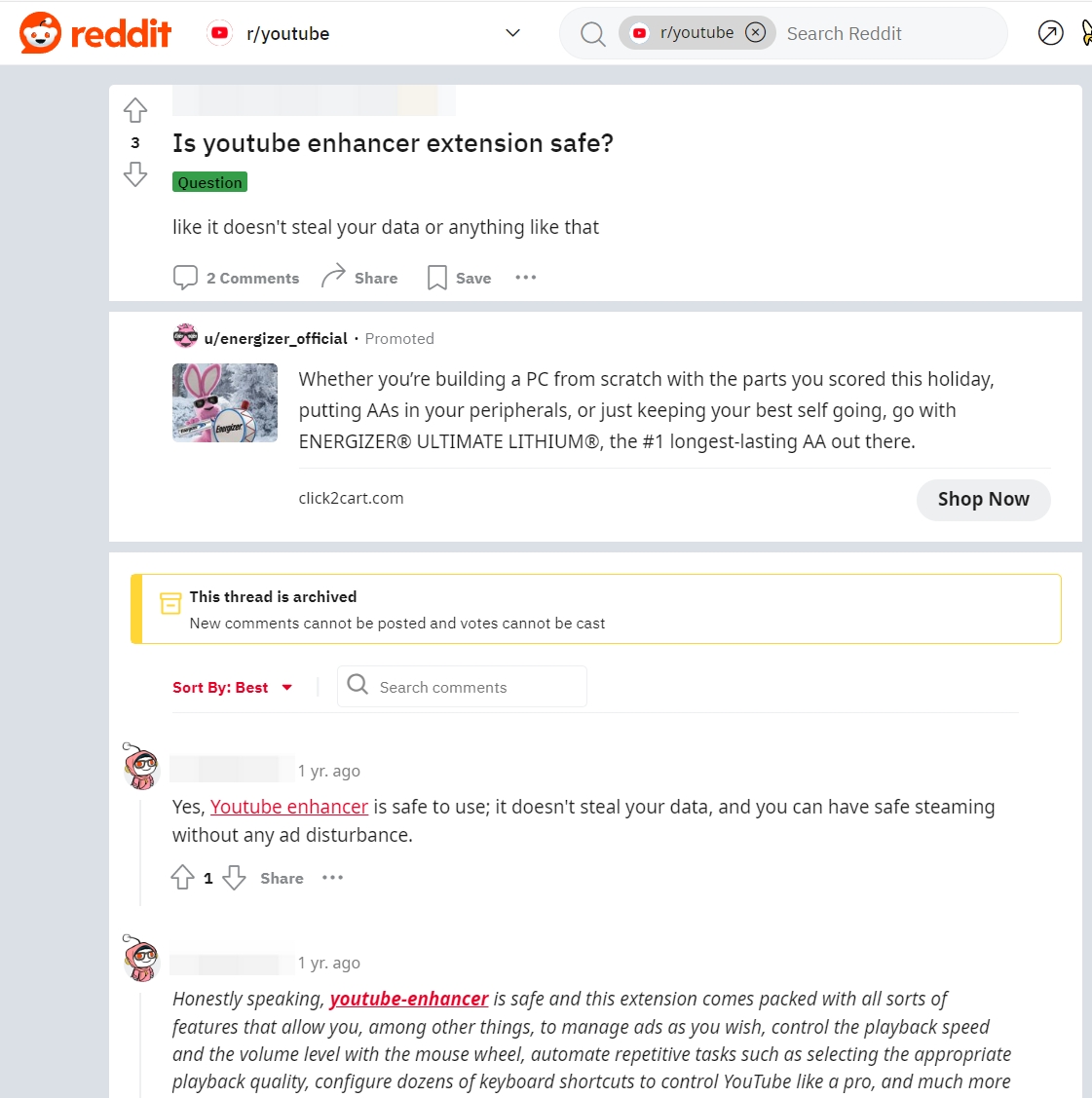 Enhancer for YouTube Chrome/FireFox/Safari/Opera and Others
