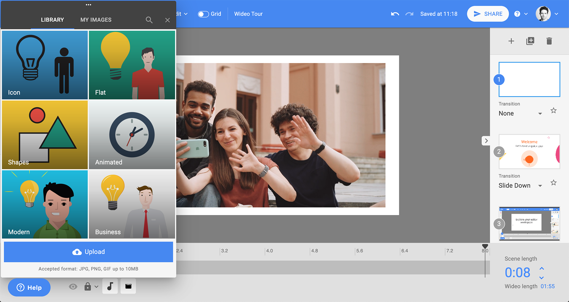 Inshot video editor transitions - jujacomic