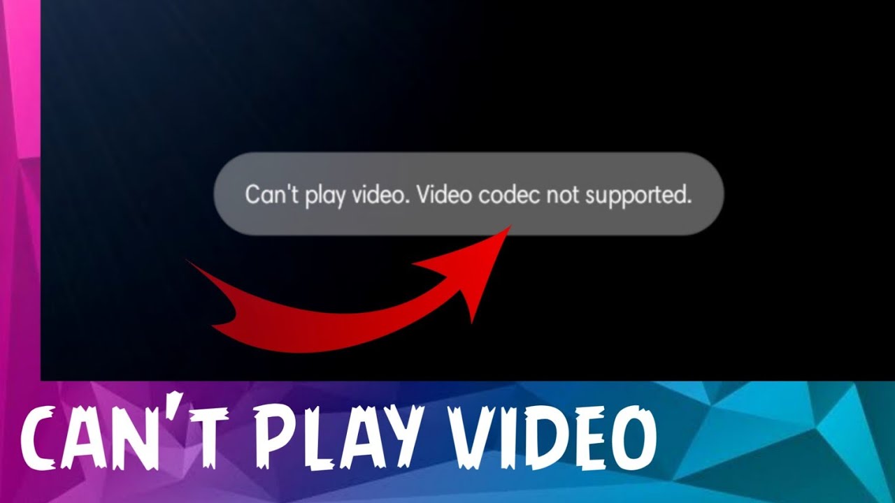How To Fix Video Codec Not Supported On Android Windows 2023 How To Fix Video Codec Not Supported On Android Windows 2023