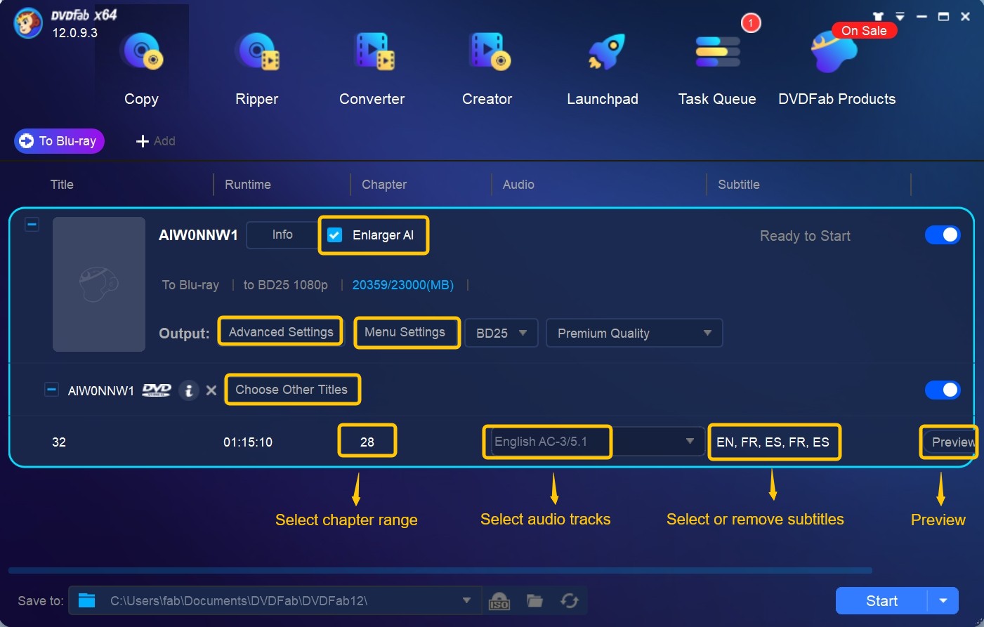 DVD to Blu-ray Conversion