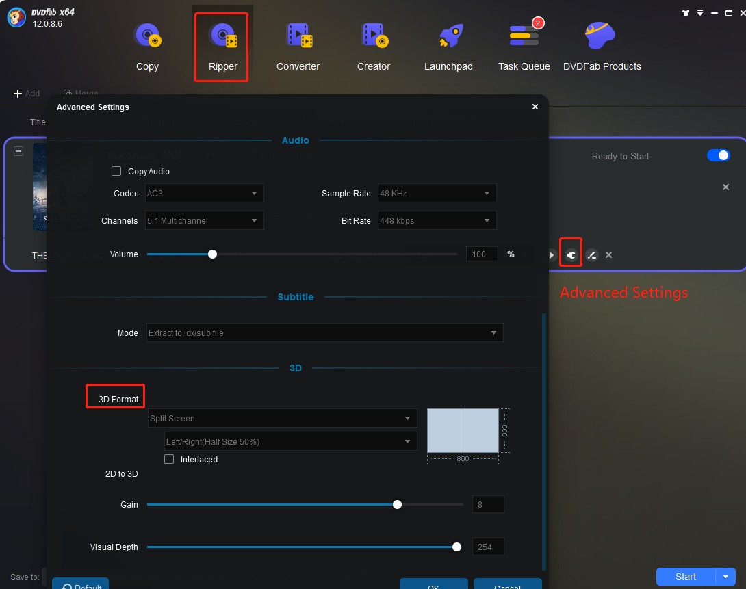 How to Rip and Convert 2D DVD to 3D FLV?